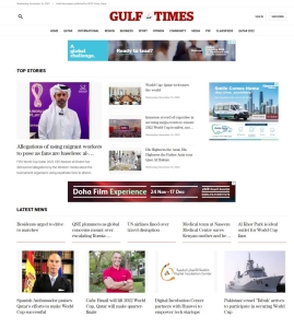 Gulf Times launches revamped website - Gulf Times