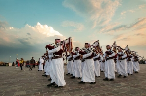Al-Mathaq Street, a favourite dining destination for Katara visitors ...