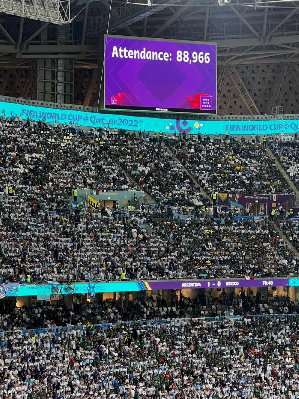 Record-breaking fan attendance registered in World Cup Qatar 2022 ...
