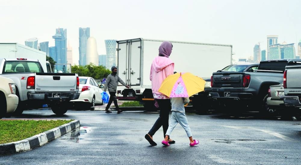 Qatar gets more rain - Gulf Times