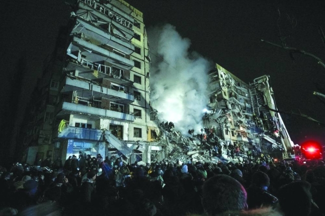 Ukraine infrastructure takes massive hit - Gulf Times