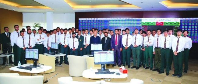 PISQ students visit QSE - Gulf Times