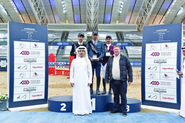 Medium Tour leader Haidan continues his winning run at Hathab - Gulf Times
