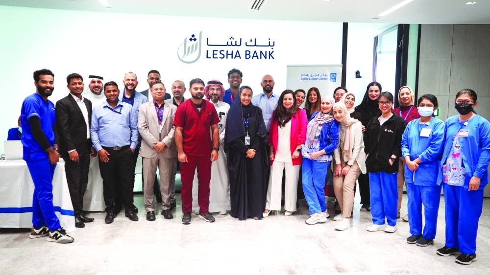 Lesha Bank holds blood donation drive for second consecutive year ...