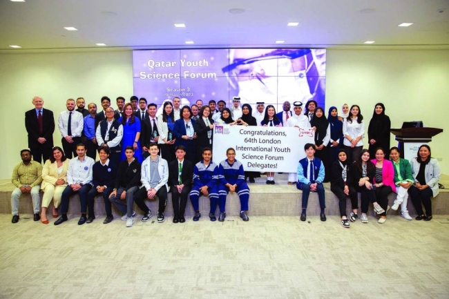High school students showcase creativity at Qatar Youth Science Forum ...