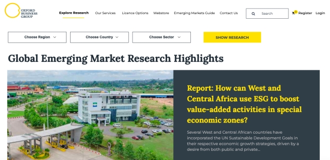 Oxford Business Group launches new research terminal - Gulf Times