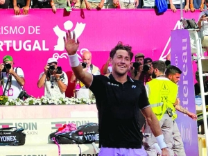 Ruud wins in Estoril for his first trophy of the 2023 season - Gulf Times