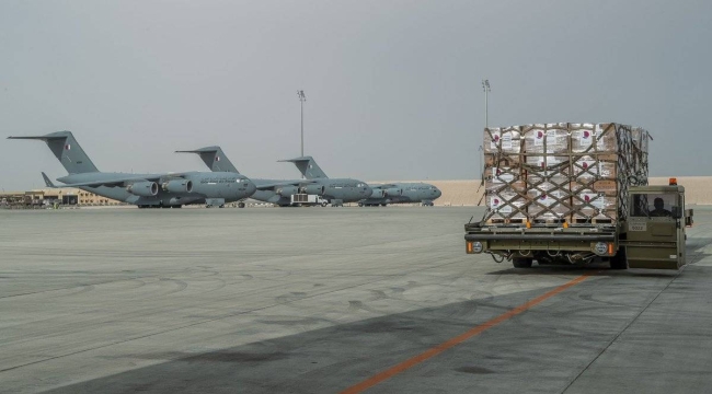 Qatari airplane carrying 35 tons of medical aid arrives in Sudan - Gulf ...