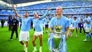 Man City ready to grab ‘once in a lifetime’ treble chance - Gulf Times