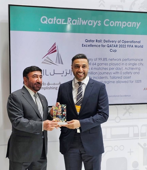 Qatar Rail honoured by International Association of Public Transport ...