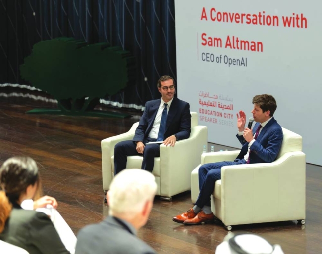 AI can create 'immense' positives: ChatGPT founder - Gulf Times