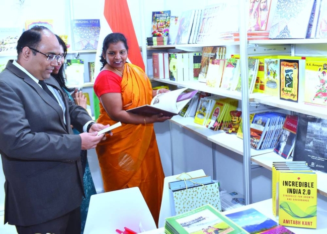 Indian booth at book fair offer insights into culture, tourism - Gulf Times