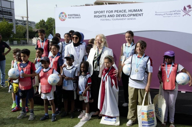 Qatari Mission in Geneva organises Diplomatic Community Football ...