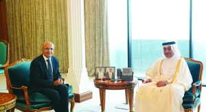 Al-Kuwari meets Turkish minister of treasury and finance - Gulf Times