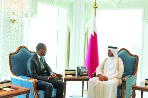 Interior minister meets Rwanda's ambassador - Gulf Times