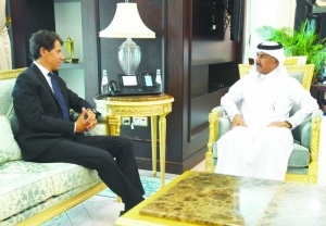 Al-Hammadi meets Italian ambassador - Gulf Times
