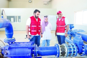 QRCS launches drinking water project in Northern Jordan - Gulf Times
