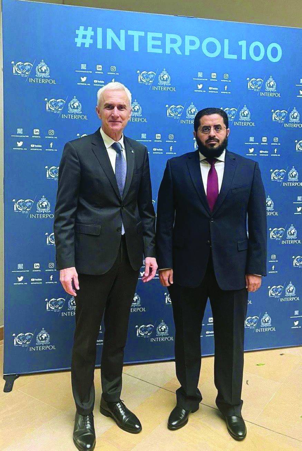 Qatar participates in 7th Interpol meeting of police chiefs in Mena ...