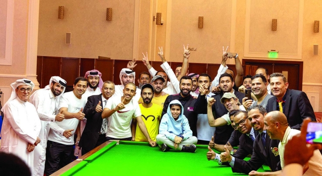 Al-Obaidli seals historic IBSF World Snooker title - Gulf Times