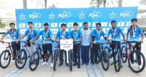 MES scouts in cycling event - Gulf Times