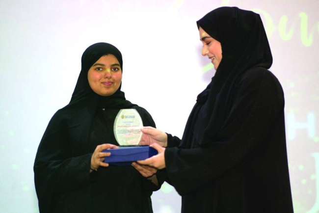 Al Faleh Educational Holding honours student - Gulf Times