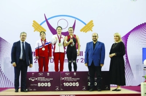 Shifang Luo shines at Qatar Cup IWF Grand Prix II - Gulf Times