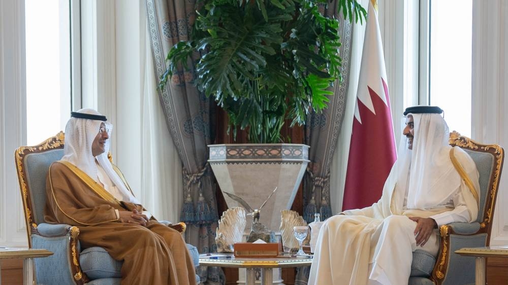 Amir meets Arab energy ministers - Gulf Times