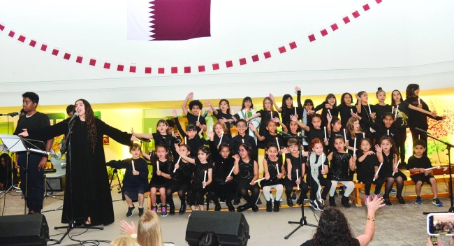 QFIS holds 'Art Night' to raise funds for Gaza children - Gulf Times