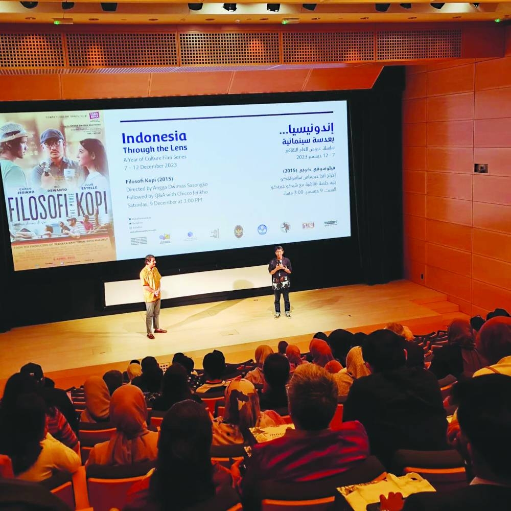 Indonesian embassy brings coffee, movies to Qatar - Gulf Times