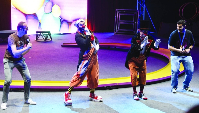 Circus show entertains spectators at Old Al Wakra Souq - Gulf Times