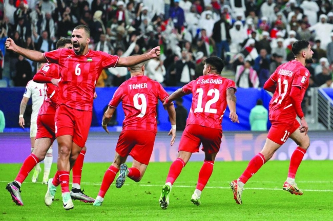 Palestine, 10-man UAE play out draw - Gulf Times
