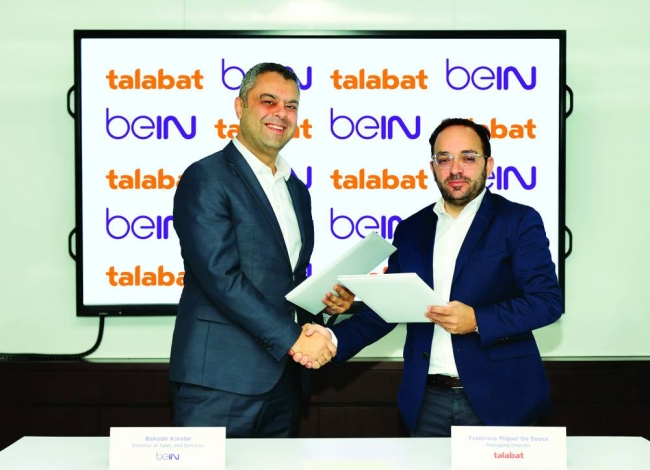 talabat partners with beIN - Gulf Times