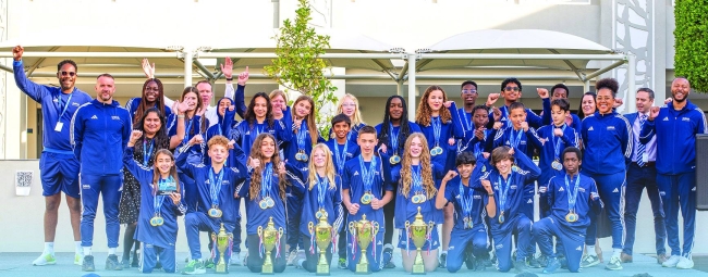 Doha College U13 team champions in BSME Games 2024 - Gulf Times
