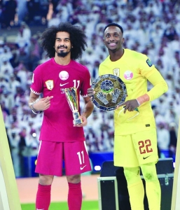 Feared Qatar striker Afif says teammates gave him belief - Gulf Times