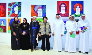 Kuwaiti artist's exhibition opens at Gallery Al Markhiya - Gulf Times