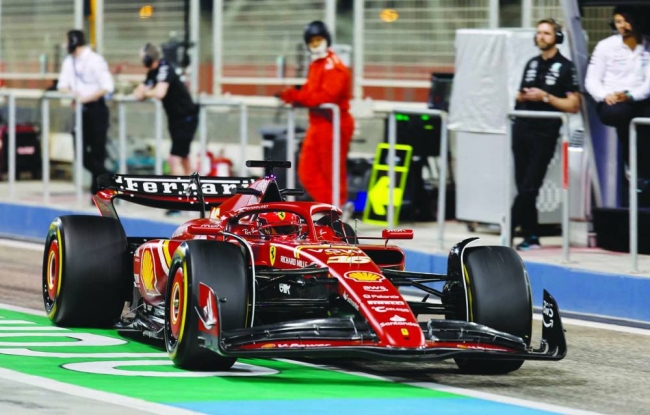 Ferrari wrap up F1’s pre-season testing with fastest laps in Bahrain ...