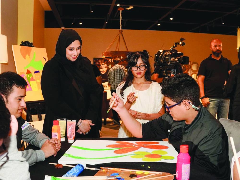 Shafallah Centre opens art pavilion for students at The One store ...