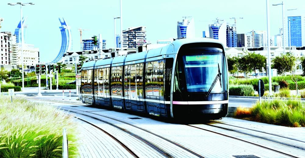 Lusail Tram network stations 80% open to public - Gulf Times