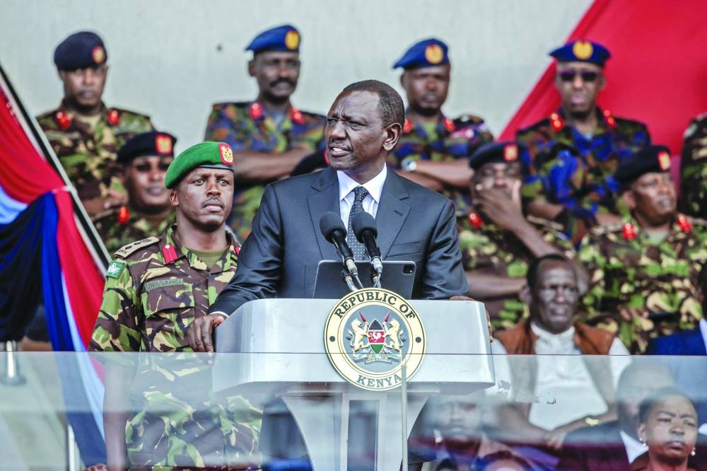 Kenya pays military homage to army chief killed in copter crash - Gulf ...