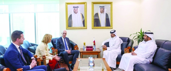 Al Hanzab meets Dutch Special Envoy for Horn of Africa - Gulf Times