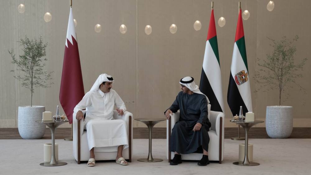 Amir, UAE president discuss ways to bolster ties, joint Gulf action ...
