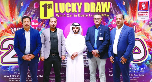 Safari holds first draw of 'Shop and Drive' promotion - Gulf Times