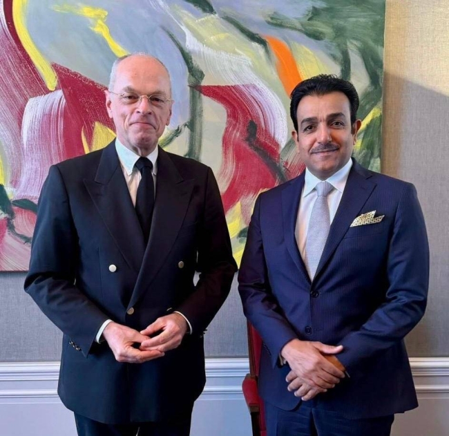 President of Dutch Senate meets Ambassador of Qatar - Gulf Times