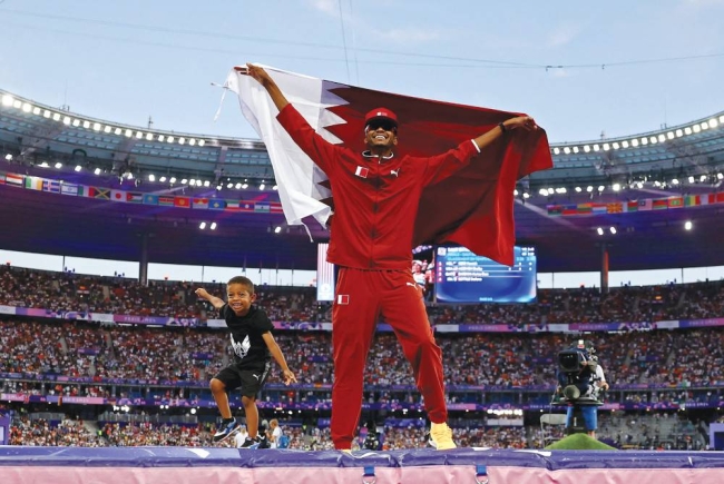 Qatari champion Mutaz Barshim wins Men's high jump bronze - Gulf Times