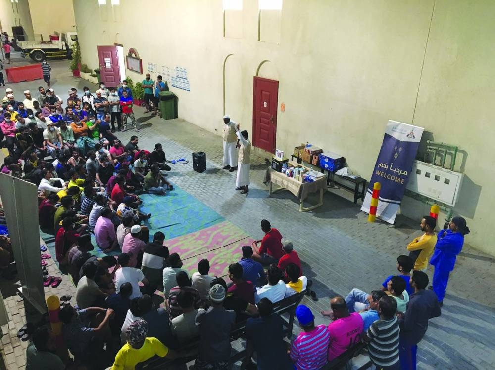 Waseef, Qatar Guest Centre organise event for labourers - Gulf Times