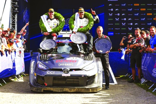 Toyota Gazoo Racing claims solid victory on home turf at Rally Finland ...