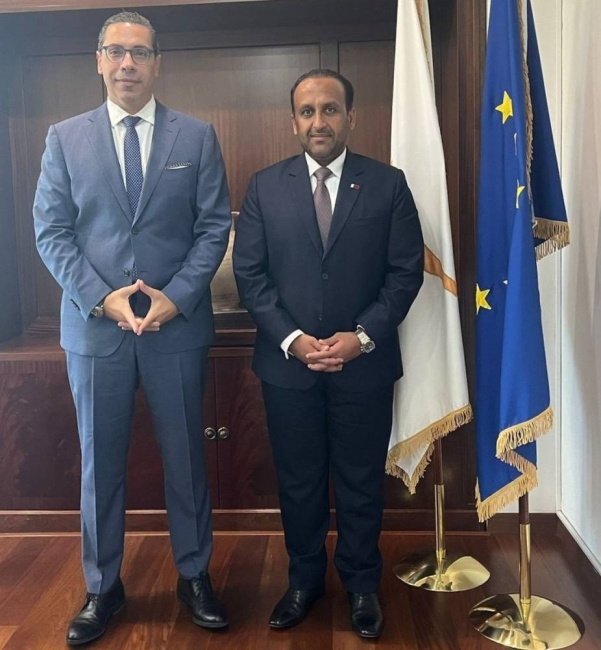 Minister of Foreign Affairs of Cyprus meets Qatar's Ambassador - Gulf Times