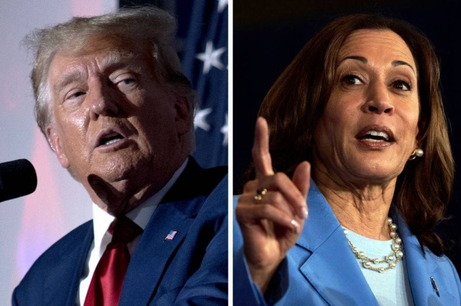 Harris campaign reports spending nearly three times as much as Trump in ...