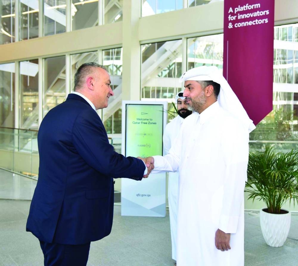 QFZ CEO meets Czech delegation - Gulf Times