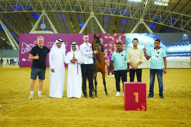 Farida Mudhar shines at Al Shaqab International Arabian Horse Show ...